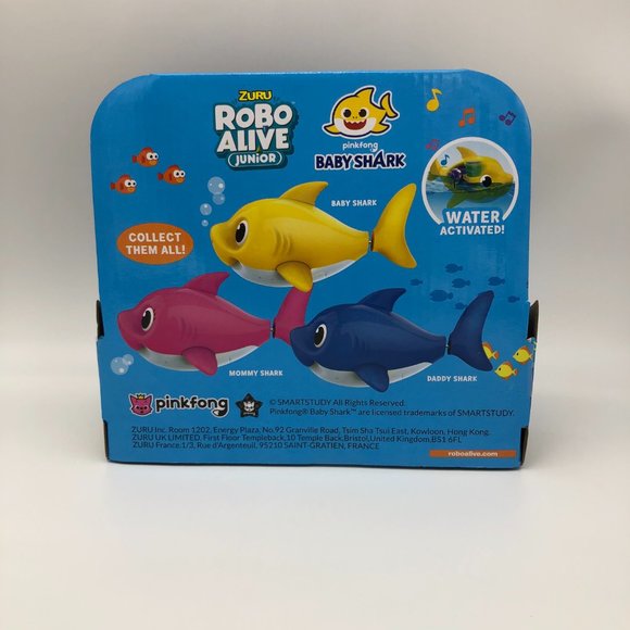 Robo Alive Junior | Toys | Zuru Robo Alive Junior Baby Shark Water ...